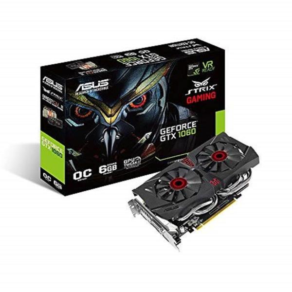 （中古品）ASUS R.O.G. STRIXシリーズ NVIDIA GeForce GTX1060搭載ビデオカード オーバークロック メモリ6GB S商品写真はサンプル写真となっております。写真の商品が届くわけでは御座いません。※通常の中古...