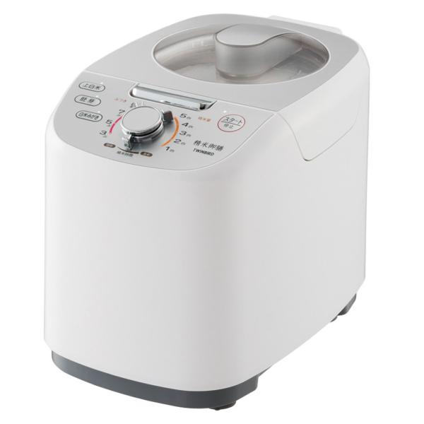 （中古品）TWINBIRD(ツインバード) 精米機 家庭用 かくはん式 白米みがき ぶつき調整 コンパクト 精米御膳 軽量 簡単操作 5合 敬老の日 商品写真はサンプル写真となっております。写真の商品が届くわけでは御座いません。用途機能とし...