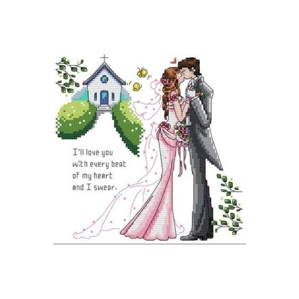     図柄サイズ：約18x18cm    ステッチ数： 100x100    刺繍布：綿、14カウント白布（図案印刷なし）    キット内容：完成見本図、白布、刺繍糸、簡単なやり方の日本語説明書、刺繍針1-2本    生産国：中国図案印刷...