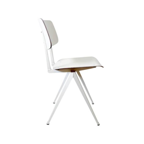 オランダのミッドセンチュリーのスタイルを確立させたインテリア家具メーカー「Galvanitas(ガルファニタス)」のコンパスチェア。ホワイトカラーで清潔感のあるダイニングチェア。アンティークモダンなイスでシンプルでありながら温かさを感じさせ...