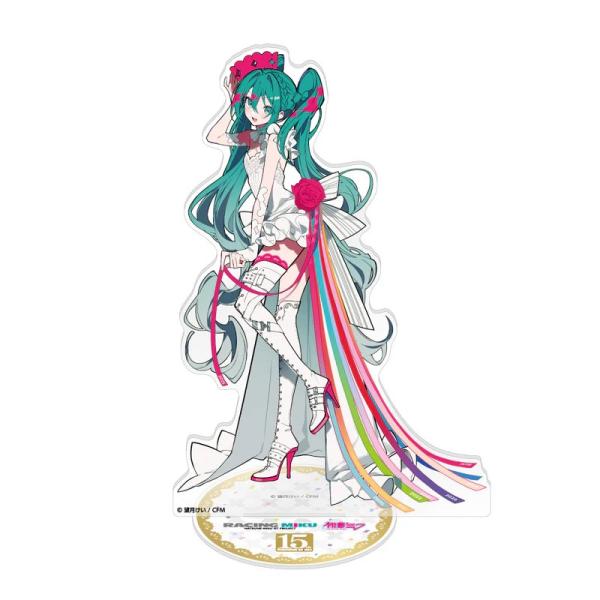 『初音ミク GTプロジェクト』より、2025Ver.のイラストを使用した特大アクリルスタンドが登場！【商品仕様】■サイズ：(本体)約H230×W155mm、(台座)約H100×W100mm■材質：アクリル■製造国：日本■メーカー：COCOL...