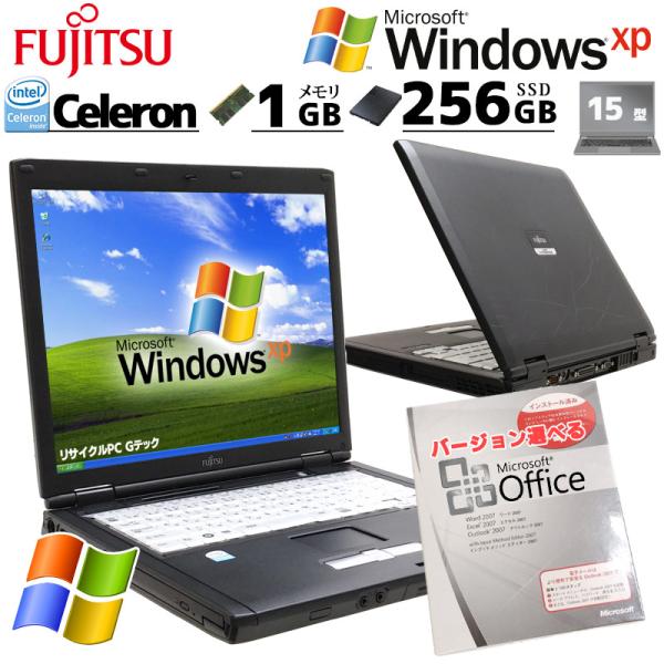 ■メーカー 富士通 (FUJITSU)■商品名 FMV-C8250■OS Windows XP Professional 32bit(SP3)■CPU Intel Celeron M530-1.73Ghz■メモリ 1GB■ストレージ 新品S...