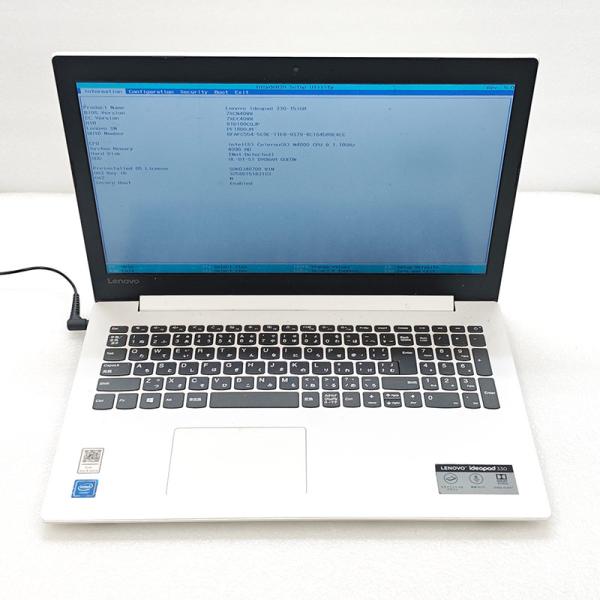 この商品はジャンク品です。下記のような仕様、販売形態となります。・BIOS(UEFI)が動作する事を確認・その他の動作未確認・ノークリーニング■メーカー Lenovo (レノボ)■型番 ideapad 330-15IGM■COAシール 無し...