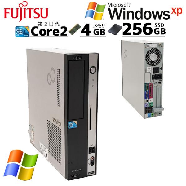 ■メーカー 富士通 (FUJITSU)■商品名 ESPRIMO D550/B■OS Windows XP Professional 32bit(SP3)■CPU Intel Core2Duo E7500-2.93Ghz■メモリ 4GB■スト...