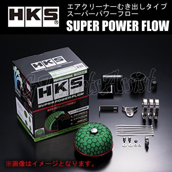 品　名：HKS INTAKE SERIES SUPER POWER FLOW車　種：パジェロミニ類　別：GF-/TA-/ABA-型　式：H58Aエンジン型式：4A30(TURBO)年　式：98/10-13/01形　状：Super Power...
