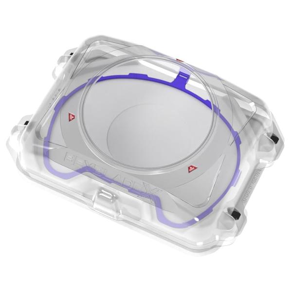 「商品情報」商品紹介BEYBLADE X とは、超加速ギミック【Xダッシュ】による驚異的なスピードと衝撃でエクストリームなバトルを繰り広げるギアスポーツである。3人バトルに対応したベイブレードエックス専用スタジアム。※この製品で遊ぶには別売...