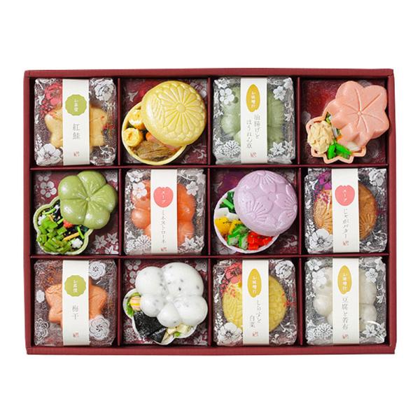 お茶漬け（紅鮭・茎わさび・梅干し）、お吸物（湯葉ととろろ昆布・浅草海苔と豆腐・ふぐときぬさや）、お味噌汁（豆腐と若布・油あげとほうれん草・しらすと白菜）、スープ（ミネストローネ・じゃがバター・緑黄色野菜）12個入りの詰合せです。商品名 お茶...