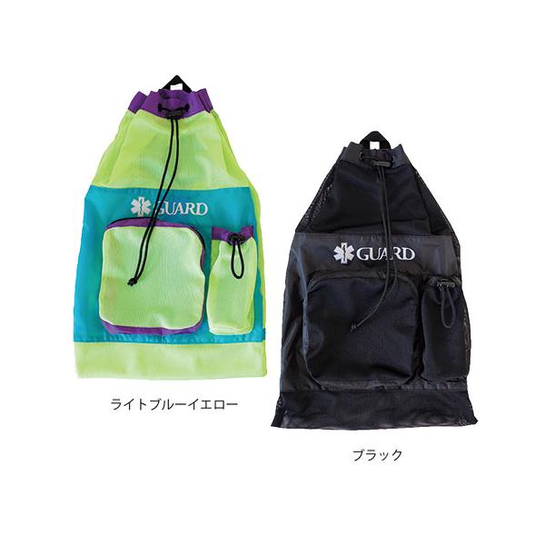 GUARD スイミングメッシュバッグは、ライフセーバーや海岸監視業務での使用を想定した、実用性重視のバッグです。濡れた装備をそのまま収納できるメッシュ構造で、乾きやすく、砂や水が溜まりにくいのが特長。監視・救助・トレーニング後の移動や保管を...
