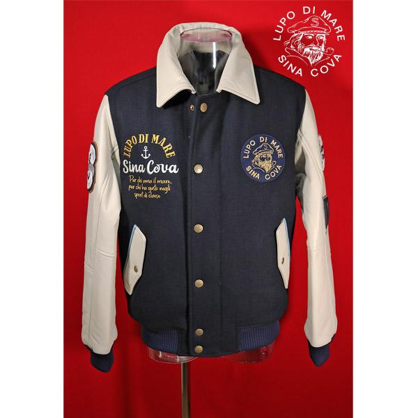 【素材】身頃：毛90％　ナイロン10％　スリーブ羊革　ラムナッパラムナッパ・・・ナッパと呼ばれるスムース仕上げ処理をしたラムレザーのことです美しい光沢感と手触りが魅力ですメルトン・・・コットンやウールなどをフェルト化して仕上げた毛織物の一種...