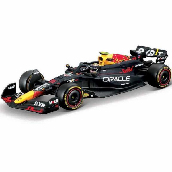 BJBEAJBJT　2025年10月20日登録　当店直輸入　　メーカー名：ブラーゴ　パッケージ外寸 サイズ：たて7cm　よこ15cm　奥行き7.5cm　本商品には、リアルなヘルメットを着用したセルジオ・ペレスがコックピットに搭乗しています。...