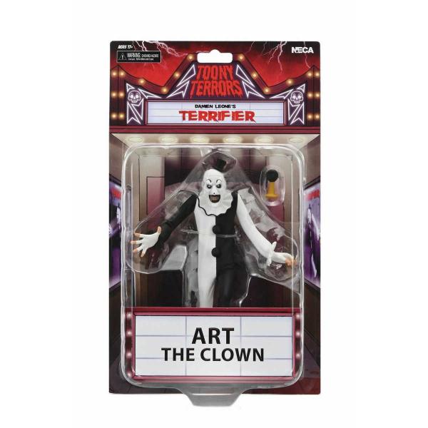 BJBEABBIT　2025年12月29日登録　　　メーカー名：NECA　パッケージ外寸 サイズ：たて26cm　よこ15cm　奥行き6cm　　Toony Terrors 6" Scale Action Figure Art the Clow...