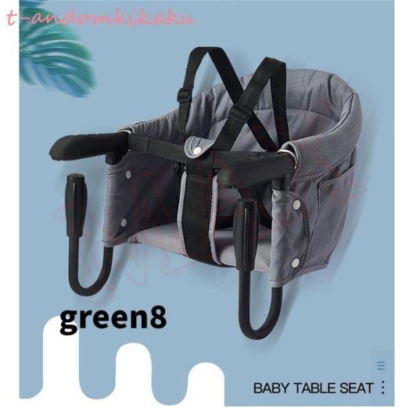 ※折り畳みとコンパクトになり・また底部に収納袋が付いているので外出の時製品の持ち運びに対してとても便利です。5点式のシートベルトは・赤ちゃんを助けて・食事時に座席を座る事を保持する。※ワンタッチの機構でテーブルに装着するのは20秒だけ掛かっ...