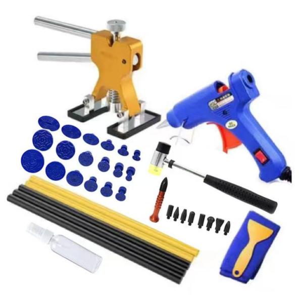 パッケージ:1個 デントリフター1個 グルーガン1個 修理ハンマー1個 ダウンタップ1個 空のボトル1個 ブルーぼろ1個 黄色スクレーパー5個 スティックのり18個 のりタブ銘柄: FURUIXdiy用品: ELECTRICALタイプ: ド...