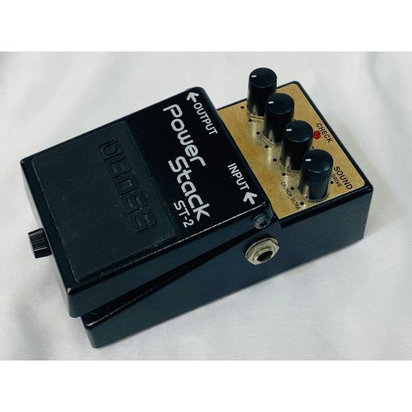 ■BOSS ST-2 Power Stack ボス ディストーション ギター エフェクター■特徴 〜HPより引用〜BOSS ST-2（Power Stack）：フルサイズのスタックアンプの押し出し感を、ペダル1台で再現。クランチ〜ハイゲイン...