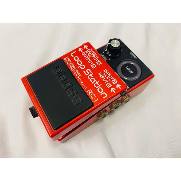 ■BOSS RC-1 LoopStation 中古 ボス ループステーション ルーパー■特徴BOSSの定番ルーパー「RC-1 Loop Station」です。シンプルな操作性を追求したモデルで、録音・再生・オーバーダブ・削除といった基本操作...
