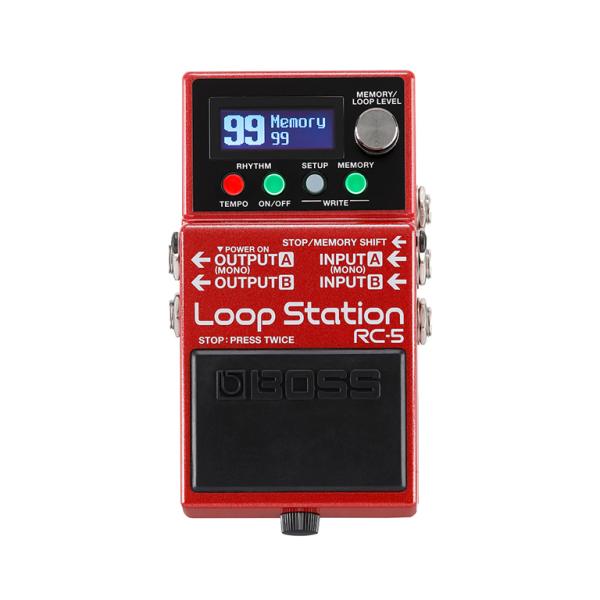 進化したクリエイティブ・パートナーRC-5は、進化したサウンド・クオリティと拡張性により、あなたのペダルボードに無限の可能性をもたらします。32bit処理の高品位なサウンドを実現し、操作性と視認性を高めたバックライト付きのLCDは、ルーパー...