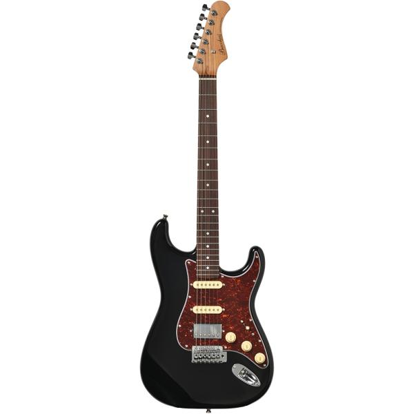 [バッカス][Deviser,ディバイザー][ブラック,黒][Stratocaster,Strat,ストラトキャスター,ストラト][Electric Guitar,エレキギター]