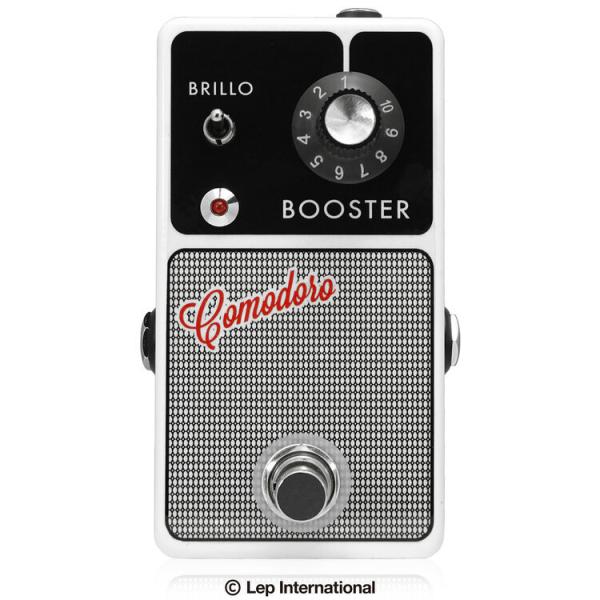 Comodoro COMODORO BOOSTERは、最大+20dBまでシグナルを増幅させることのできるブーストペダルです。BOOSTERを最小にするとシグナルはクリーンのまま軽くブーストされ、最大にすると暖かなディストーションサウンドにま...