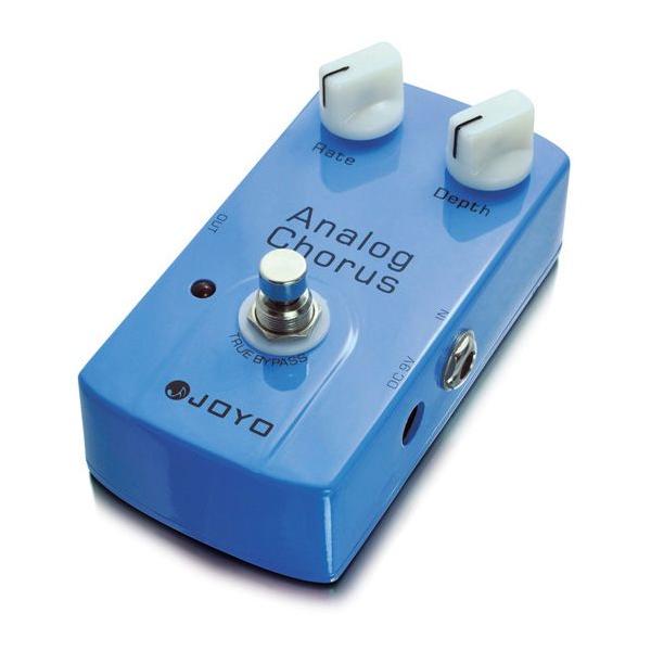 ハイコストパフォーマンス！JOYOのエフェクター！BBDチップを使用したアナログコーラスRate、Depthの2コントロールで幅広いコーラスサウンドを実現トゥルーバイパス仕様・サイズ：118(L) x 68(W) x 50(H) mm・重量...