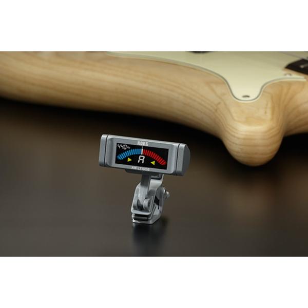 100時間の連続駆動。クリップ型チューナー、ギター／ベースそれぞれ専用にラインナップ。楽器に直接取り付けて手軽にチューニングできる、コルグのクリップ型チューナー。その新たなラインナップとして、ギター専用のAW-LT100、そしてベース専用の...