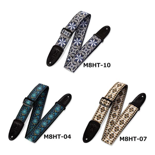 コットンや織物、ポリ等々で作られています。 レザーと比べても重量が軽く、リーズナブルです。モデルにより、裏面やエンド部分にレザーが使用されています。裏地：ポリプロピレンサイズ：幅約5.1cm長さ最長1m37cm（スライド式調整）カラー・M8...