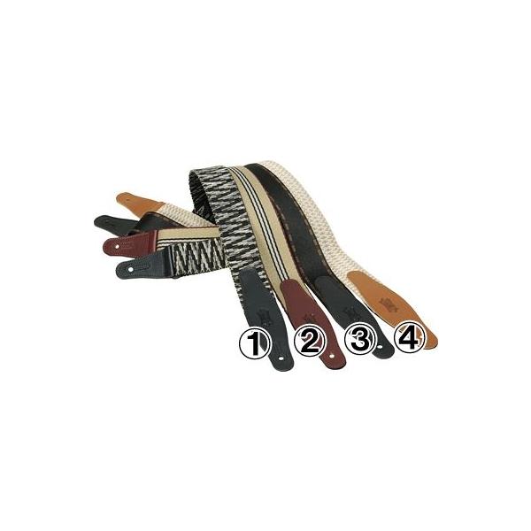 コットンや織物、ポリ等々で作られています。 レザーと比べても重量が軽く、リーズナブルです。モデルにより、裏面やエンド部分にレザーが使用されています。ウーヴェン（織物素材）。サイズ：幅約5.1cm長さ最長1m45cm（スライド式調整）カラー・...