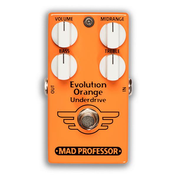 Evolution Orange Underdrive (EOU) は、ギタートーンに対する新たなアプローチを創造します。クリーントーンをオーバードライブするのではなく、オーバードライブトーンからクリーントーンを得ることができる、Mad P...