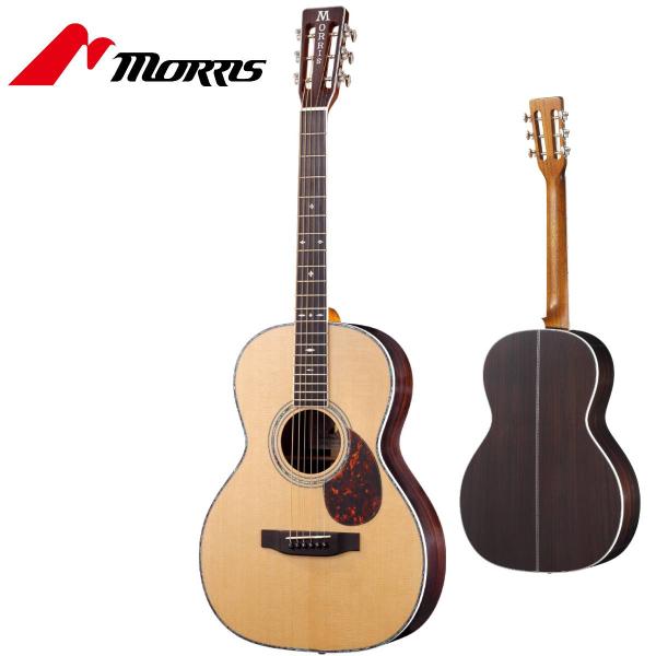 Y-101 II根強いファンに支えられるMorris Yシリーズ。シトカ・スプルースとローズウッドの組み合わせ、12フレットジョイントを採用した本製品はトラディショナルなサウンド。見た目に反したバランスのよいサウンドを誇るモデル。フラットピ...