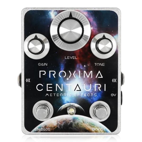 Meteoric Effects Proxima Centauri Distortionは、ローゲインからハイゲインまでカバーするブースト付きオーバードライブペダルです。このペダルの制作には、The Mars Voltaなどで活躍するオマー...