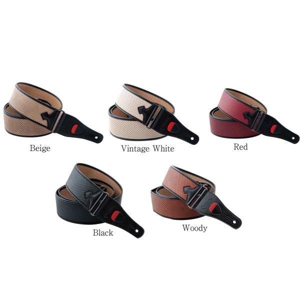 高級スポーツカーの空気を纏うストラップ。Monte-Carloはクラシックカーやオールドスポーツカーの装飾、レーシンググローブ、ステアリングからインスパイアされたストラップです。 長さ調整システムはTri-glideシステム、素材はパンチン...