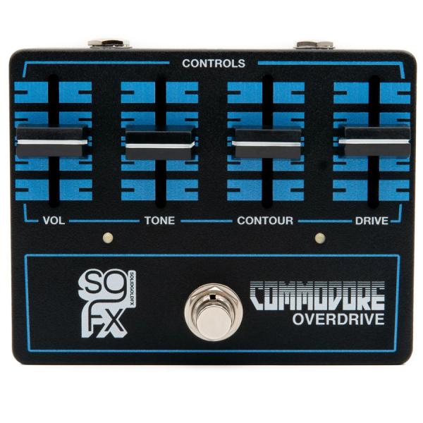COMMODORE - Overdrive1992 年に発売され、John Mayer 氏の使用により近年再評価されているMarshall “Blues Breaker” をモチーフとしたオーバードライブペダルです。スライダー式のノブにより...