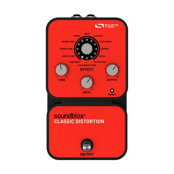 12のエフェクトがこれ一つに！Classic Distortionは、名高いディストーション/ファズ・サウンドをモチーフにした12タイプのエフェクト・ペダルを一つのボックスにパッキングしました。 スムーズでウォームなチューブ・オーバードライ...