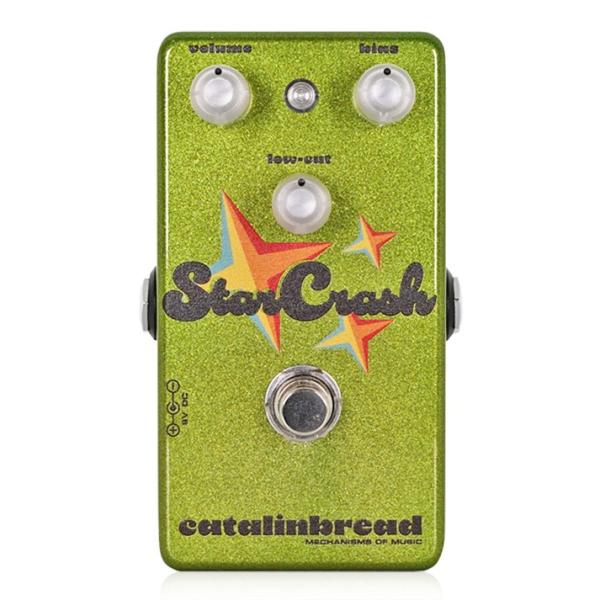 Catalinbread STARCRASH 70は、ロックンロールの象徴的なトーンが生まれた70年代をイメージしたStarCrash '70s Collectionペイントが施されています。1966年にゲルマニウムトランジスタでデビューし...