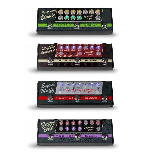 2008年に発売されたオリジナルのSansAmpキャラクターシリーズは、各時代のアンプの個性を表現した全8種類のペダルで、いくつかのノブをひねるだけで最も人気のあるトーンを作り上げ、自分だけの愛機にすることができ、希少なヴィンテージ・クラシ...