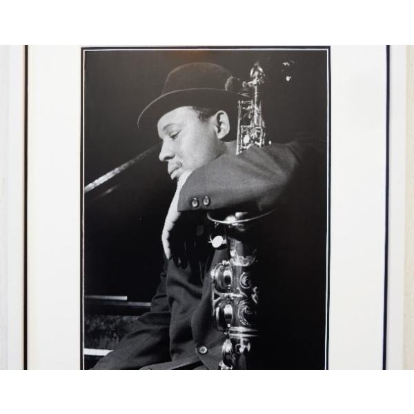 ●ルー・ドナルドソン/The Time is Right Album session Photo 1959/アートピクチャーの額装品●アートピクチャーサイズ（約36cmx26cm） ●額　木製/ホワイト/アクリル仕様　外枠寸法　約53cｍｘ...