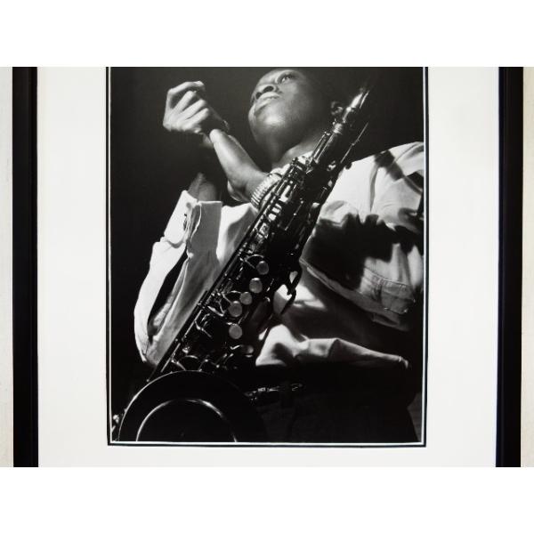 ●ハンク・モブレー/Horace Silver’s "styleling of silver Recording session Photo 1957/アートピクチャーの額装品●アートピクチャーサイズ（約36cmx26cm） ●額　木製/ブ...