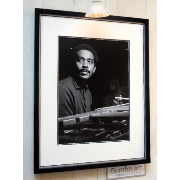 ●Bobby Hutcherson/Lee Morgan/Happnings Album Session Photo 1966/アートピクチャーの額装品●アートピクチャーサイズ（約36cmx26cm） ●額　木製/アクリル仕様　外枠寸法　約...