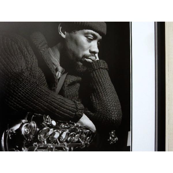 ●エリック・ドルフィー/Out of Lunch Album Recording Session 1964/アートピクチャーの額装品●アートピクチャーサイズ（約36cmx26cm） ●額　木製/ブラック/アクリル仕様　外枠寸法　約53cｍｘ...