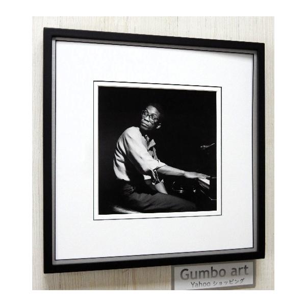 ●Herbie Hancock/Invention and Dimension session. Elglewood Cliffs.NJ.1963●アートピクチャーサイズ（約20cmx20cm）●額/木製/ブラック/アクリル仕様　外枠寸法　...