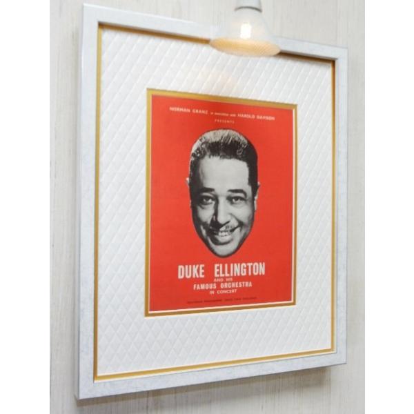 ●デューク・エリントン/コンサート・プログラム/全18ページ/の額装品●Duke Ellington and His Famous Orchestra/Souvenir Programme 1958.18 Page●プログラムサイズ（約28...
