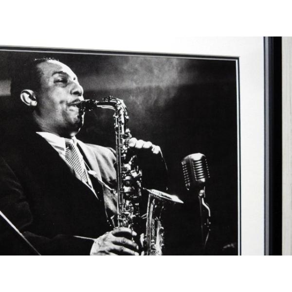 ●ジョニー・ホッジス/アート・ピクチャー.1961の額装品●JOHNNY HODGES、Connolly's Stardust Room、Boston Massachusetts.Photo by Lee Tanner.1961 ●ピクチャ...