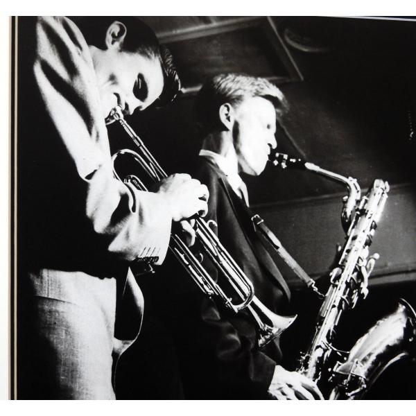 ●ジェリー・マリガン・カルテット/チェット・ベーカー/1952の額装品●Gerry Mulligan Qurtet/Opening Night at Haig Club in LA.Featuring Chet Bake 1952●額装仕様...