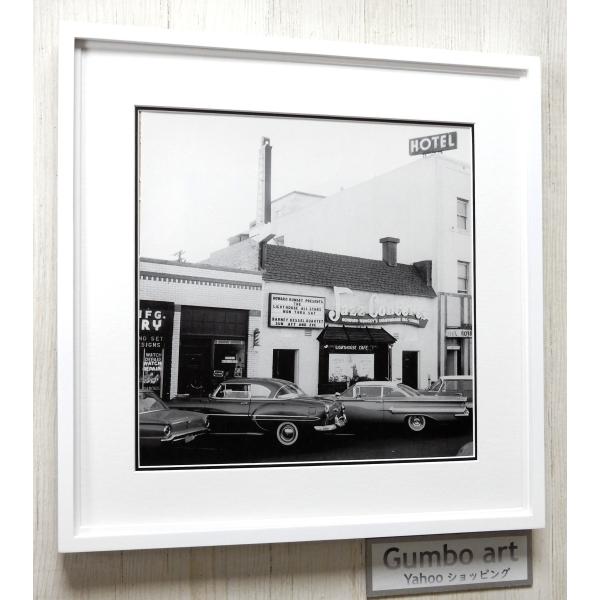 ●ライトハウス・カフェ/ Hermosa Beach.California.1959／アートピクチャーの額装品●映画LA LA LANDの舞台になった南ロサンゼルスのハモサビーチにあるライトハウス・カフェの50年代当時の風景●アートピクチャ...