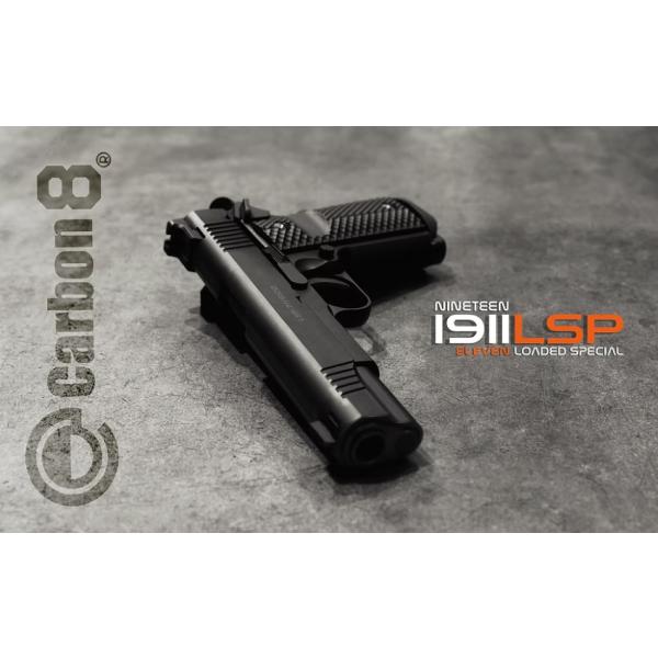 Carbon8初となるアンダーレールの無いフレームを装備したシングルカラムスタイルのガバメントモデルが年明け1月上旬に新発売。フレーム、スライド、マグウェルをはじめとして合計8か所（部品点数9）のパーツを本モデルのために新規金型で製作してい...