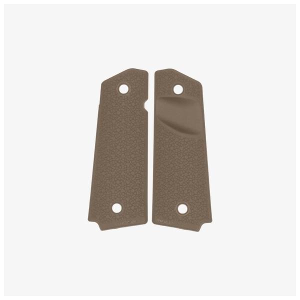 カラー FDE公式HP原文Product DetailsConstructed of heavy-duty reinforced polymer, MOE 1911 Grip Panels have a unique diamond-sha...