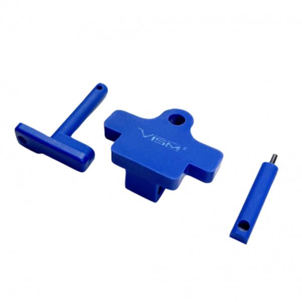 翻訳AR15フロントレシーバーピンツールは、ARフロントレシーバーピンアッセンブリーをARロアレシーバーに取り付ける際に役立ちます。3つのポリマー製ツールは、フロントレシーバーピンアセンブリーの取り付け作業を簡単にするために連携して動作します。