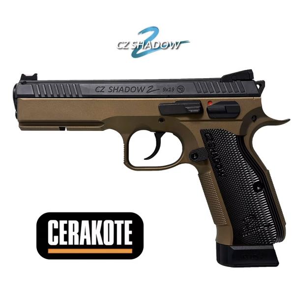 ・実銃CZ社にもラインナップがある、ブロンズカラーのフレームをセラコートで再現。・標準モデル（CB13）には使用されない、ブラックカラーのSUSバレルブッシング、　SUSリコイルプラグ、メタルトリガー、メタルグリップパネルが、ブロンズの重厚...