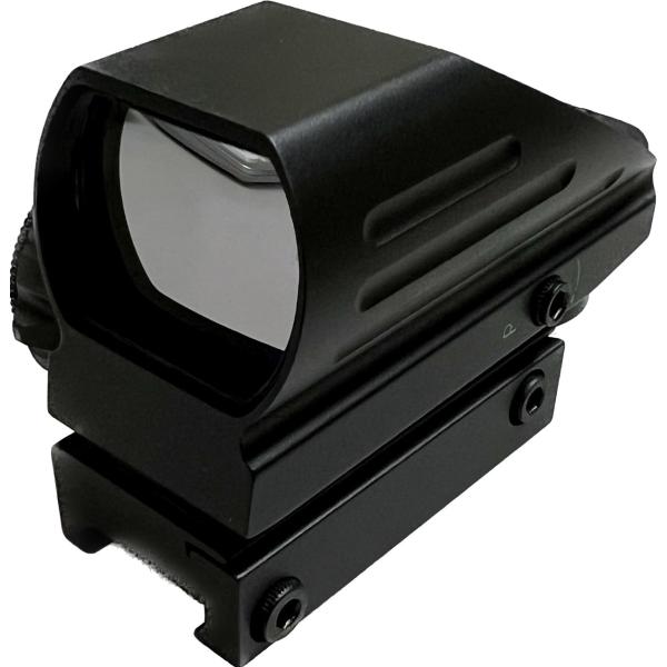 　4レティクルが選択可能なオープンドットサイト 倍率：1倍光度調整：レッド&amp;グリーン(0〜7段階）無段階調整ノブドット形状：4パターン付属品：電池(CR2032)ｘ１／クリーニングクロス /六角レンチ1年保証付保証期間が過ぎても修理...