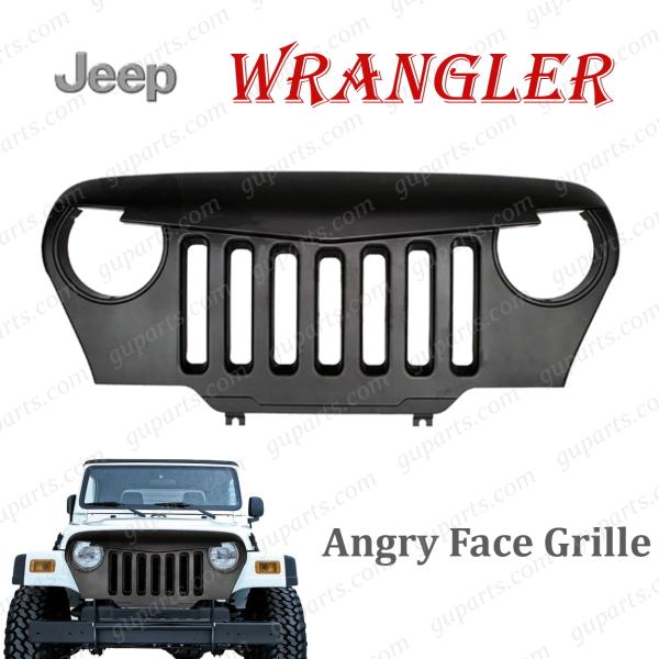 【ご注意！】ご購入前に必ず【商品説明・詳細】をご確認ください。検索キーワード ：  ラングラー TJ40S TJ40HS 8CSYMX 1997〜2006  アングリーフェイスタイプ 【フロント,リア,バンパー,,ボンネット,エンジン,フー...