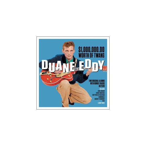 【発売日：2016年07月29日】種別:2CD 【輸入盤】 洋楽ロック 発売日:2016/07/29 登録日:2016/06/13 デュアン・エディ ワン・ミリオン・ダラー・ワース・オブ・トワング 内容:［Disc 1］1. Rebel R...